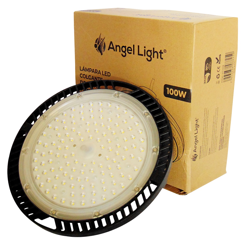 LAMPARA LED COLGANTE 100W LUZ BLANCA ANGEL LIGHT | Litani Import Export